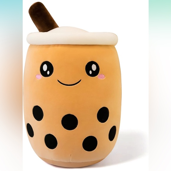 Toys | Nwt Ditucu Cute Boba Tea Plush Stuffed Bubble Tea Plushie ...